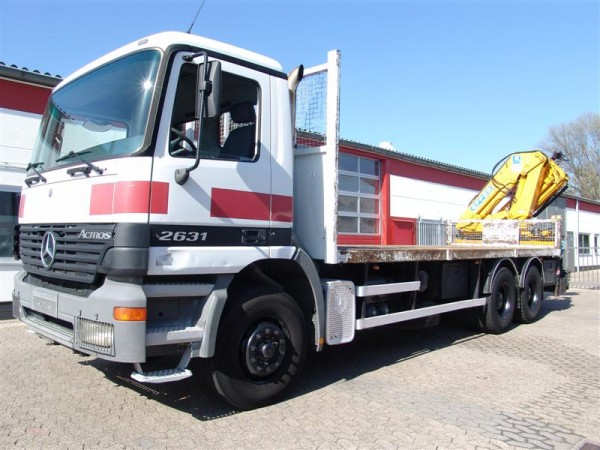 Actros 2631 6x4 + Kran Effer 170 4S mit Funk