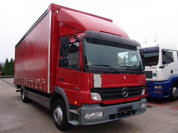 Atego 1218 Pritsche Plane Tautliner Edscha